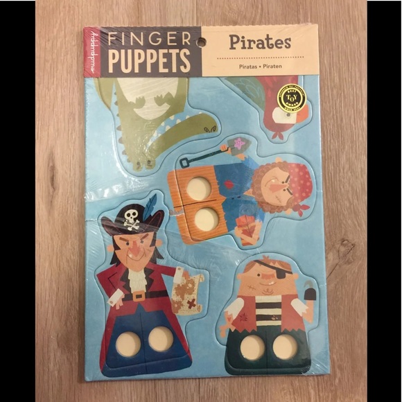Mudpuppy | Toys | Pirates Finger Puppets Nwt | Poshmark